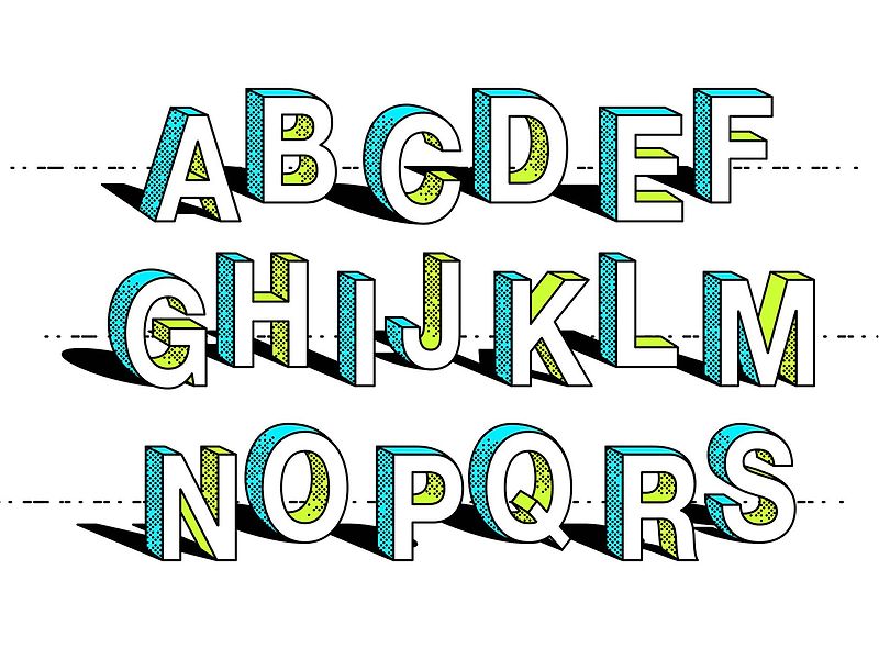 Free cartoon vector text effect in ai