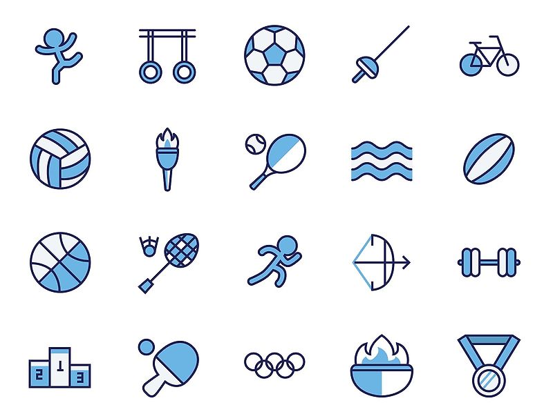 Free olympic sport icons